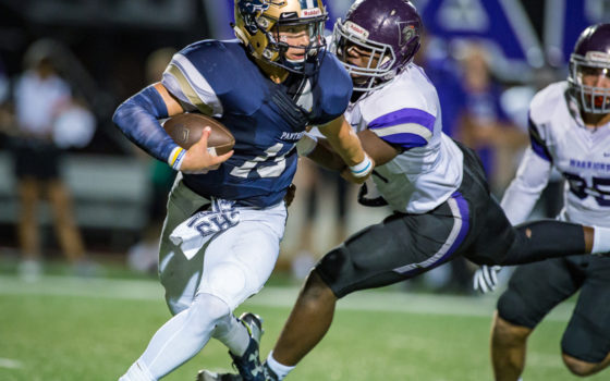 FOOTBALL: O'CONNOR 27, WARREN 23: PANTHERS HOLD OFF WARRIORS FOR ...