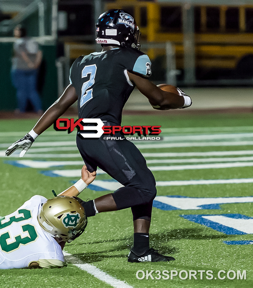 OK3Sports coverage of the high school varsity football game featuring ...