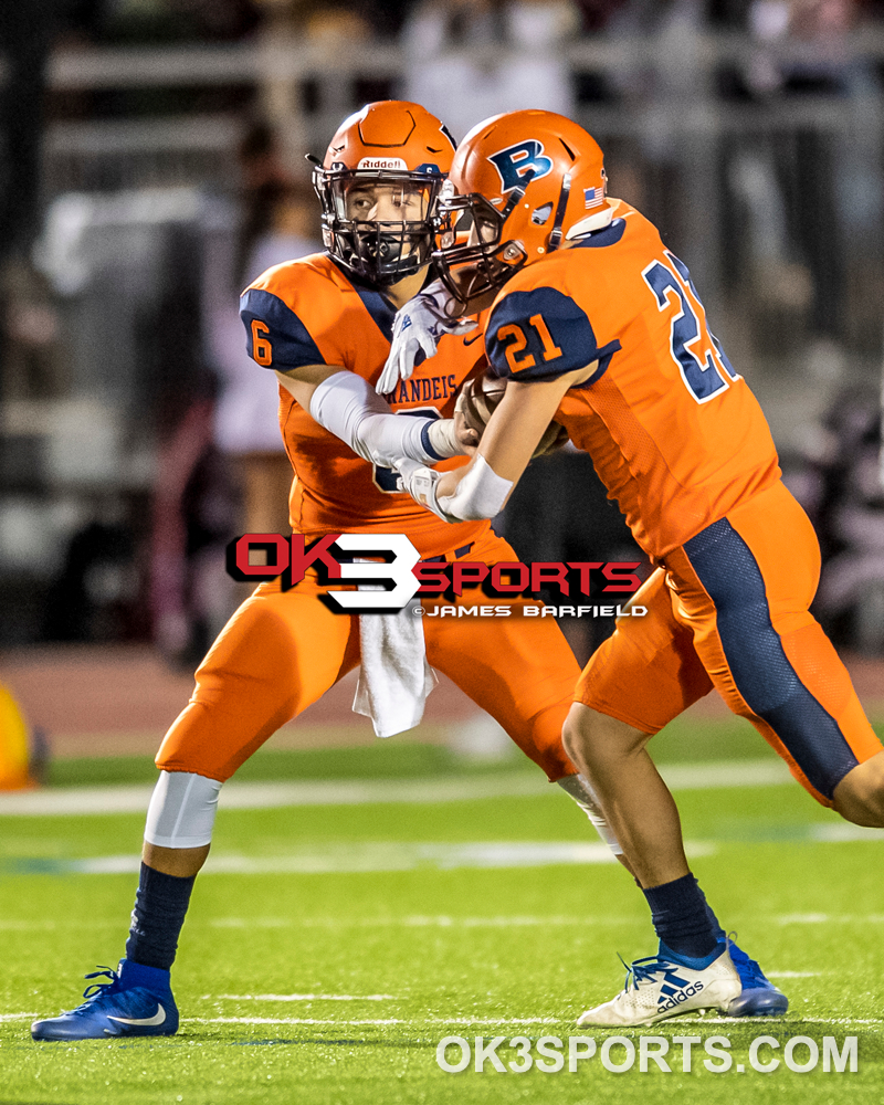 OK3Sports coverage of the high school varsity football game featuring ...
