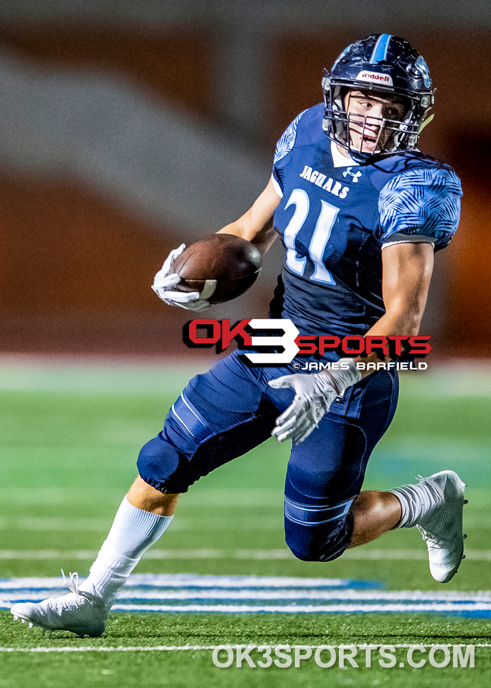 OK3Sports coverage of the high school varsity football game featuring ...