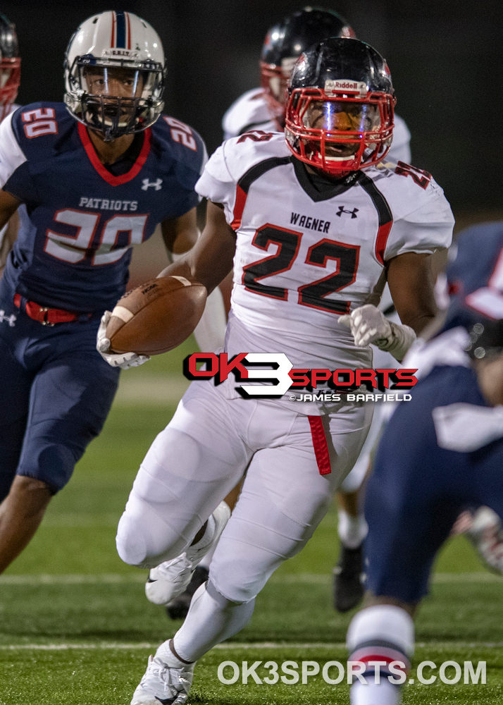 OK3Sports coverage of the high school varsity football game featuring ...