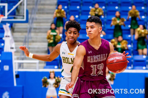 BOYS BASKETBALL: Marshall 59, Holmes 42: Rams beat Huskies - OK3Sports